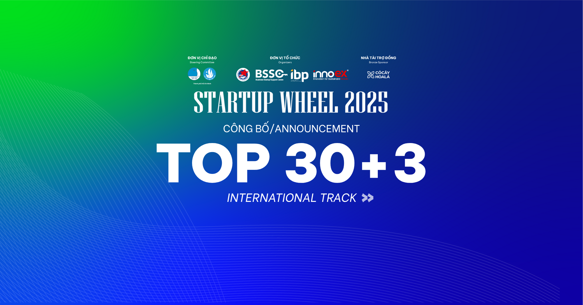 Announcement TOP 30+3 Startup Wheel 2025 – International Track | Startup Wheel