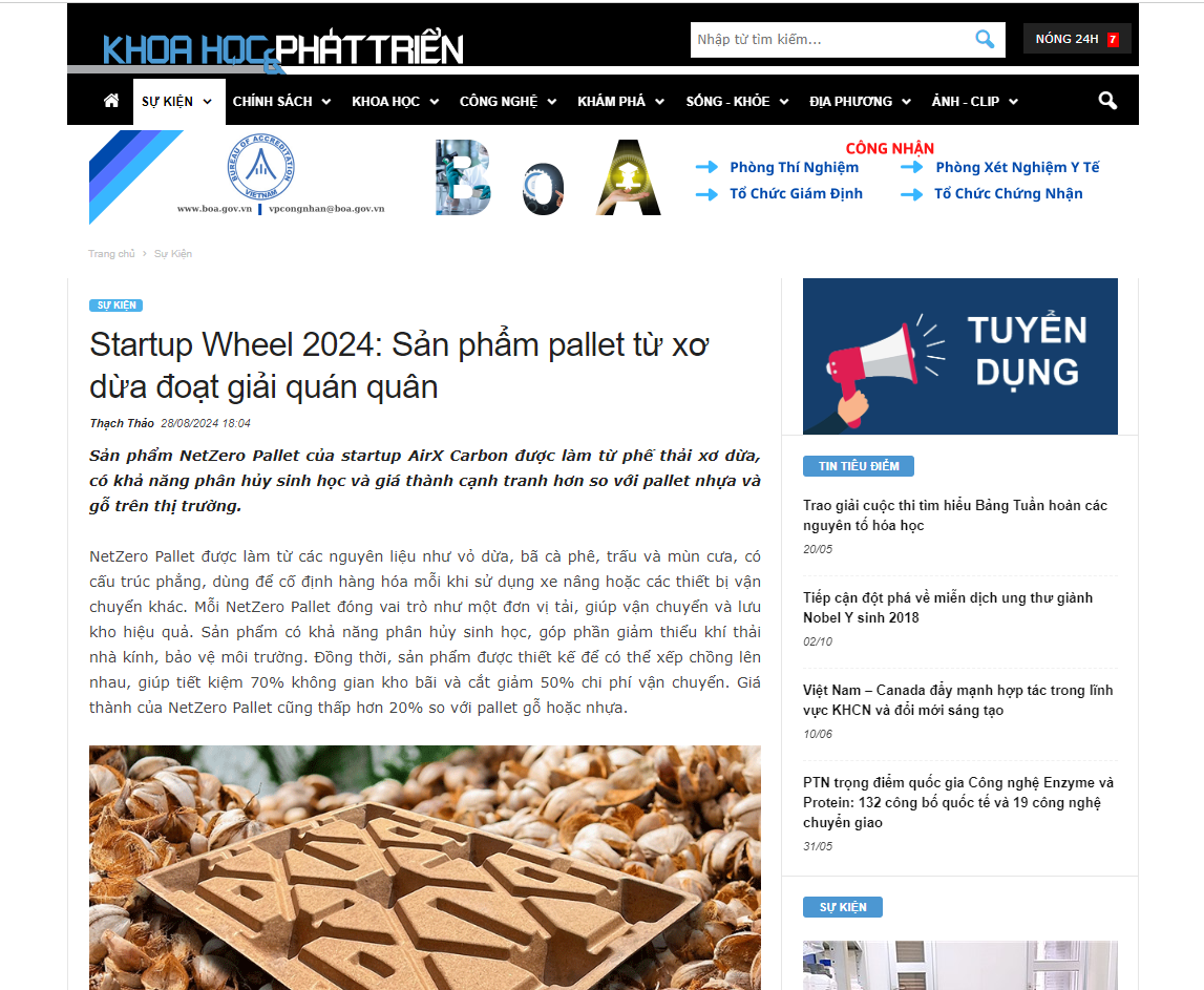 Những số liệu nổi bật của Cuộc thi khởi nghiệp Startup Wheel 2024 ...